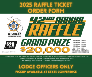 Super Raffle Winners - Michigan FOP