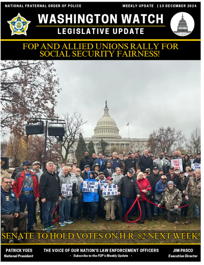 Washington Watch 12-13-24 - Michigan FOP