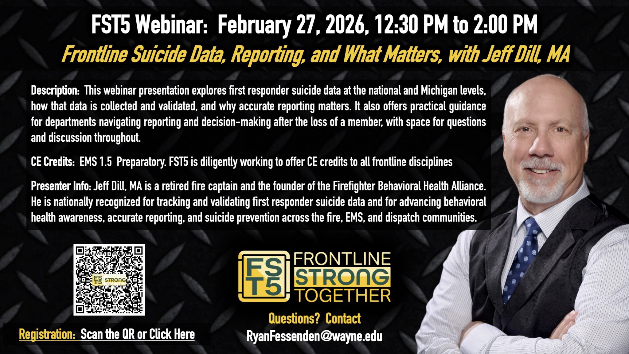 FST5 Webinar: Frontline Suicide Data, Reporting, and What Matters, with ...